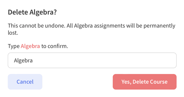 Syllabird - Create a Course